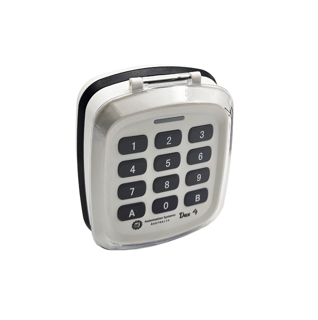 Dex 4 Wireless Keypad (WHITE) | Alpha Automation